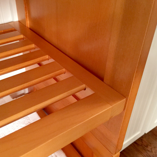 Solid Wood 3-Tier Storage Rack - Transitional - Display And Wall ...