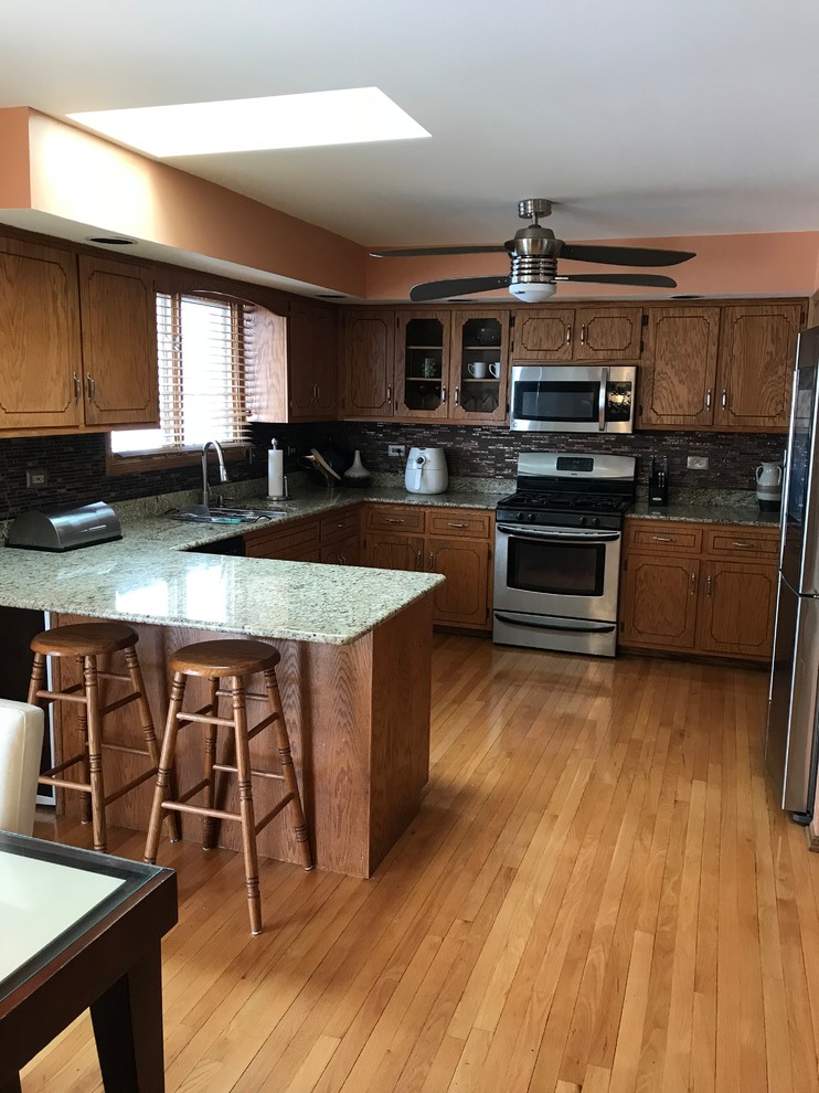 Cabinets, Baseboards and Railings