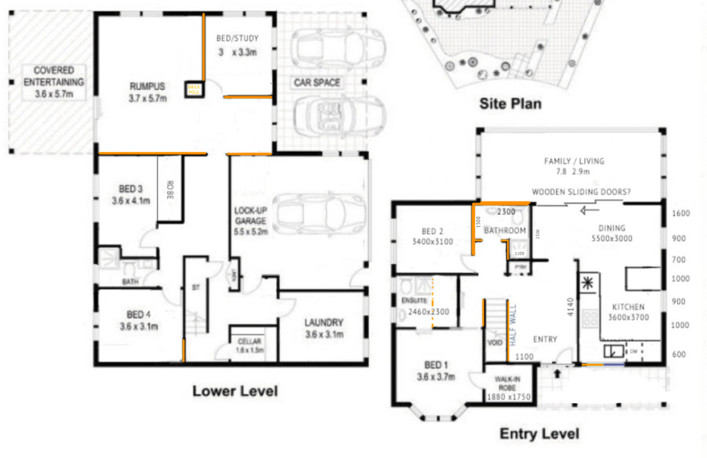 Floor plan transformation