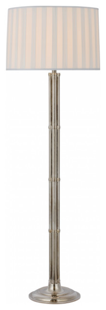 Downing Butler's Silver Large Floor Lamp - Traditional - Floor Lamps ...