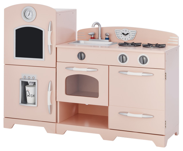 Little Chef Retro Play Kitchen - Pink - Kids Toys And Games - by ...