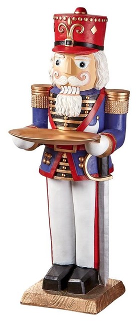 Nutcracker Solider Butler Table - Contemporary - Side Tables And End ...