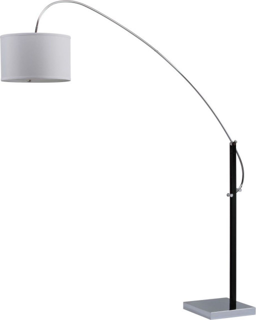 Lyra Arc Floor Lamp - Transitional - Floor Lamps - by HedgeApple | Houzz