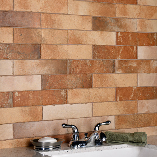 Americana Boston Brick North East Porcelain Floor and Wall Tile ...