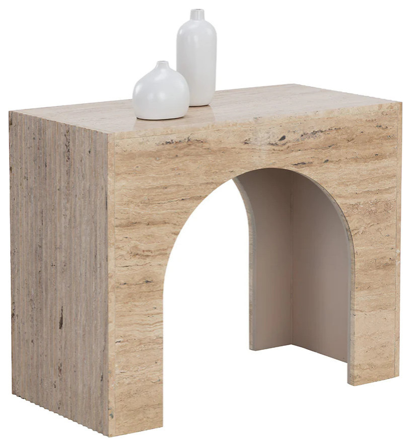 Shiva Side Table, Rectangular - Contemporary - Side Tables And End ...