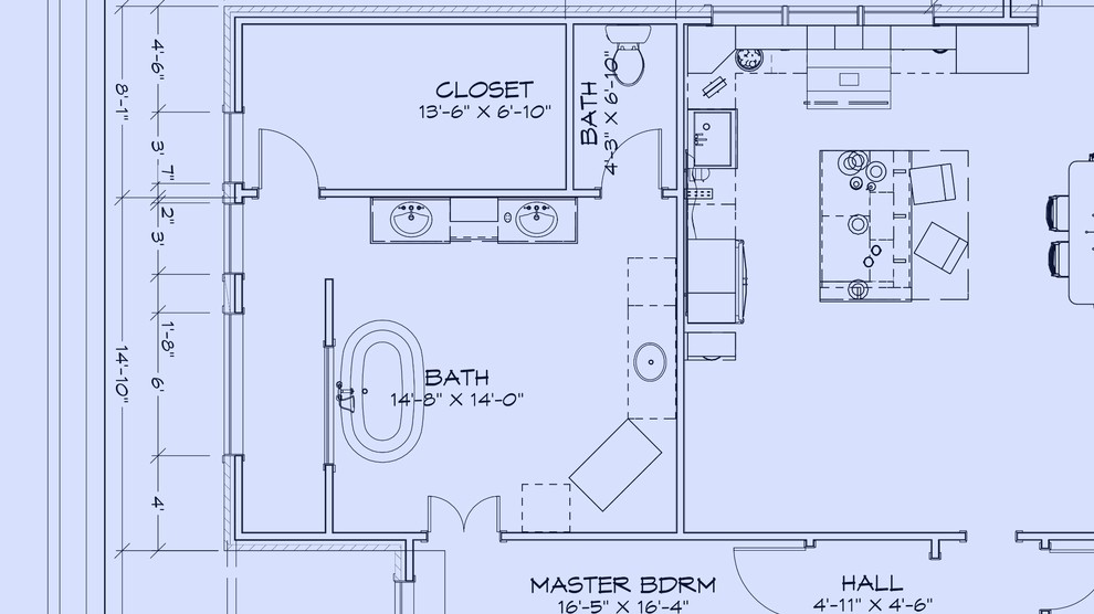 Best master bath layout