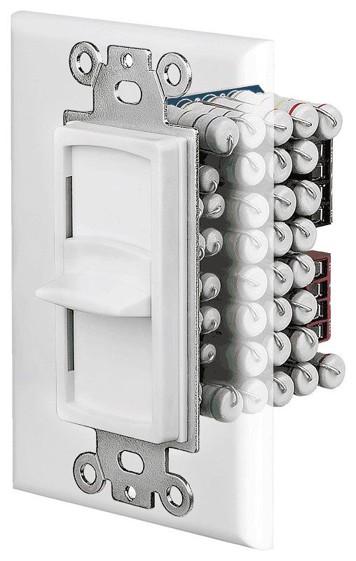 Resistor Based Slider In-Wall Volume Control 150W, White, Almond, Bone ...