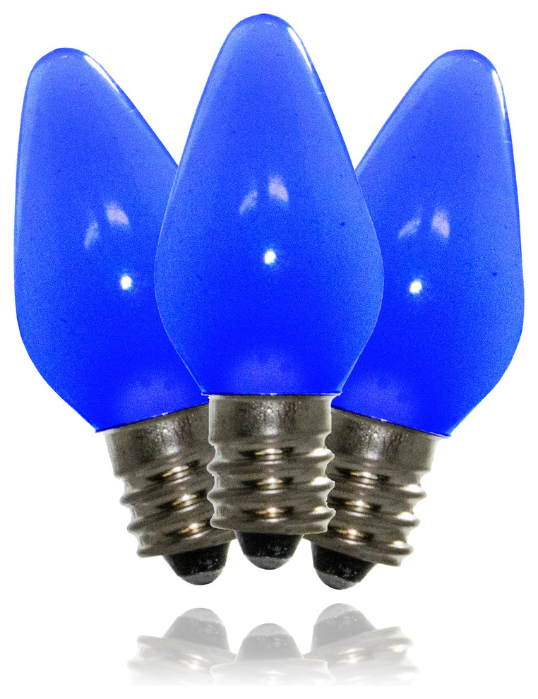 C7 Blue Frosted Dimmable SMD LED Retrofit Bulb - Contemporary - Led ...