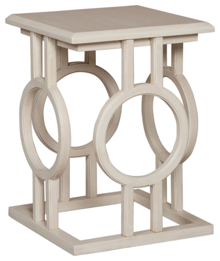 ELK HOME Jm714518 Circle Cut Out Accent Table - Transitional - Side ...