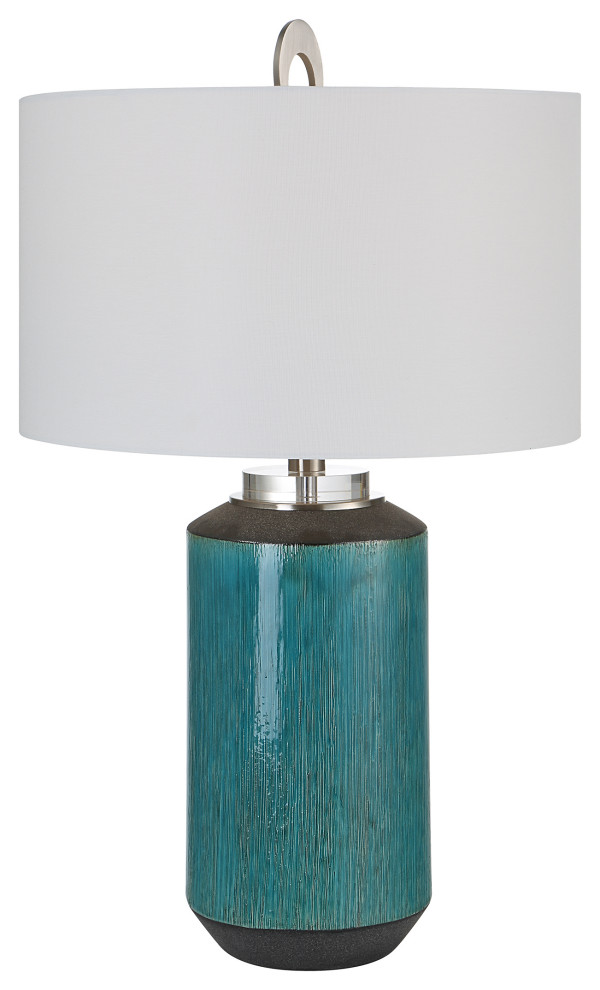Uttermost Maui Aqua Blue Table Lamp - Contemporary - Table Lamps - by ...