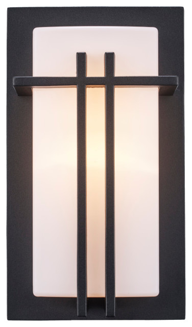 Trans Globe Lighting 40280 Doheny 1 Light 12" Tall Outdoor Wall ...