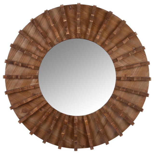 Stratton Home Decor Boho Sarah Wall Mirror, 30.00x2.75x30.00 ...