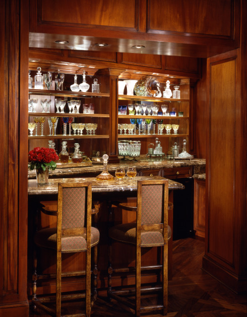 Beverly Hills Italian Villa - Traditional - Home Bar - Los Angeles - by ...