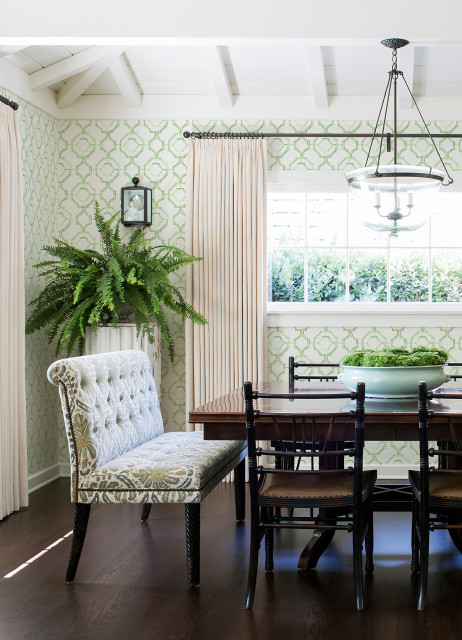 Gallina Green Trellis Wallpaper, Swatch - Contemporary - Wallpaper - by ...