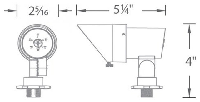 Scoop LED 12V Bollard 3000K, Black - Contemporary - Path Lights - by ...