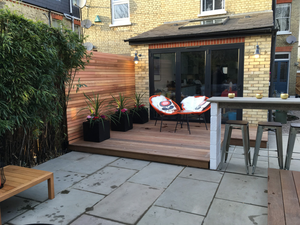 Long Back Garden With BBQ Area - London - by Amos & Duarte Limited | Houzz