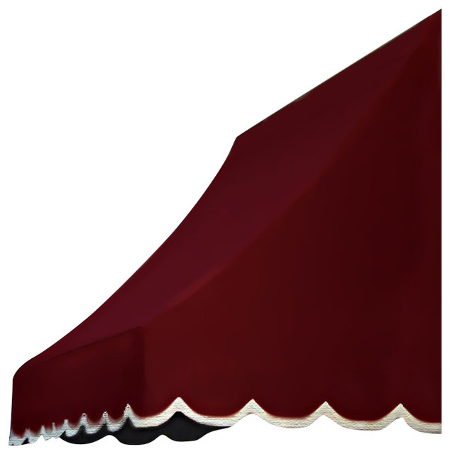 Awntech 6' Nantucket Acrylic Fabric Fixed Awning, 31" x 24 ...