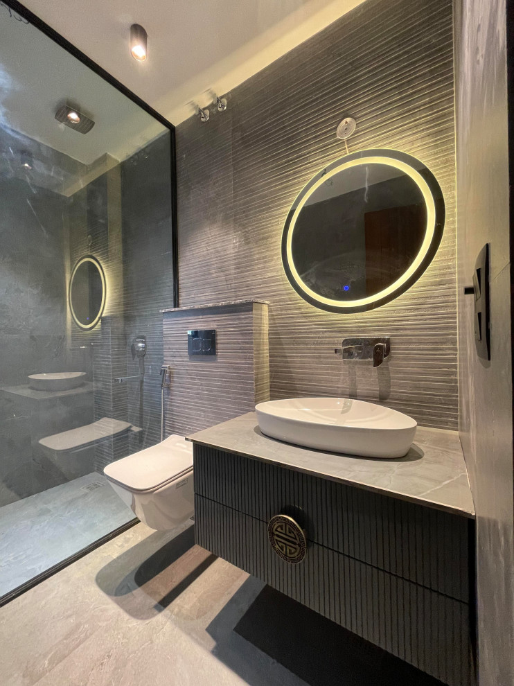 1660, SECTOR 46, GURGAON - Moderne - Salle de Bain - Delhi - par Studio ...