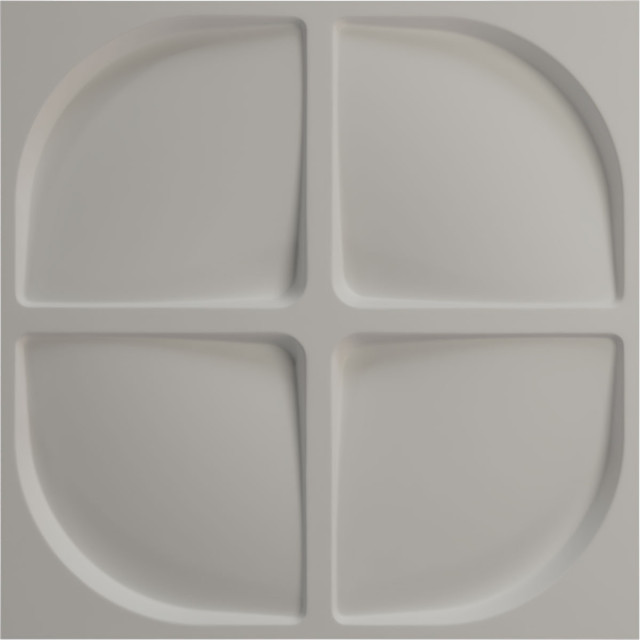 Edmund EnduraWall Decorative 3D Wall Panel, 19.625"Wx19.625"H ...