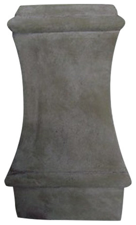 Flower Pot Column, 30", 30" - Transitional - Outdoor Pots And Planters ...