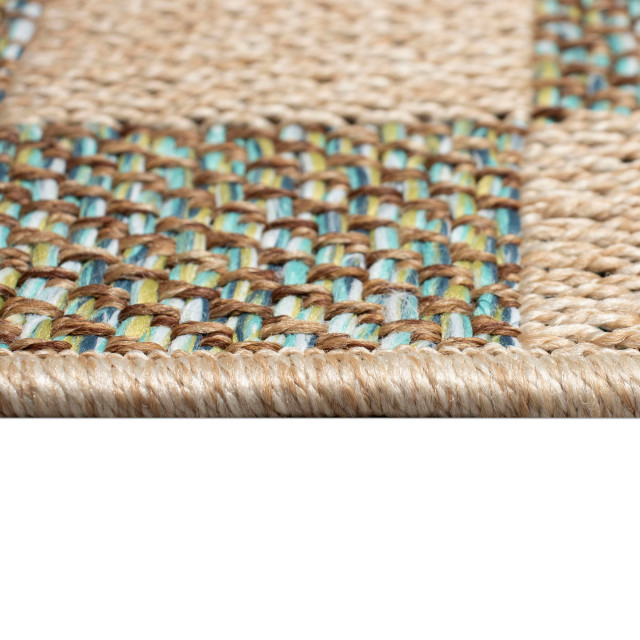 Roma Checkerboard Indoor/Outdoor Area Rug, 3'3"x4'11" - Farmhouse ...