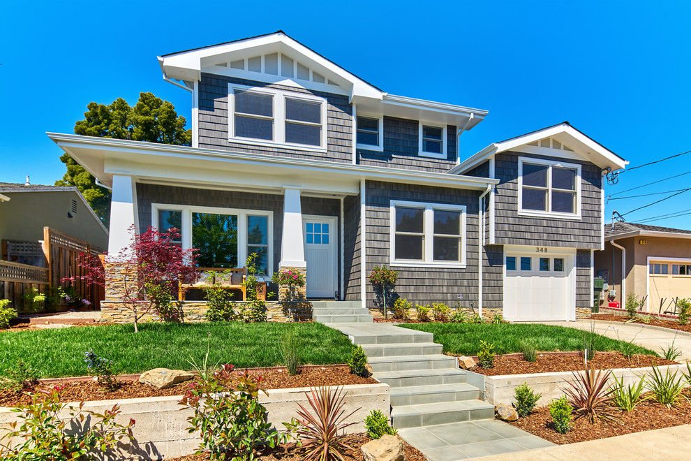 San Carlos Craftsman Split Level Addition II - Craftsman - San ...