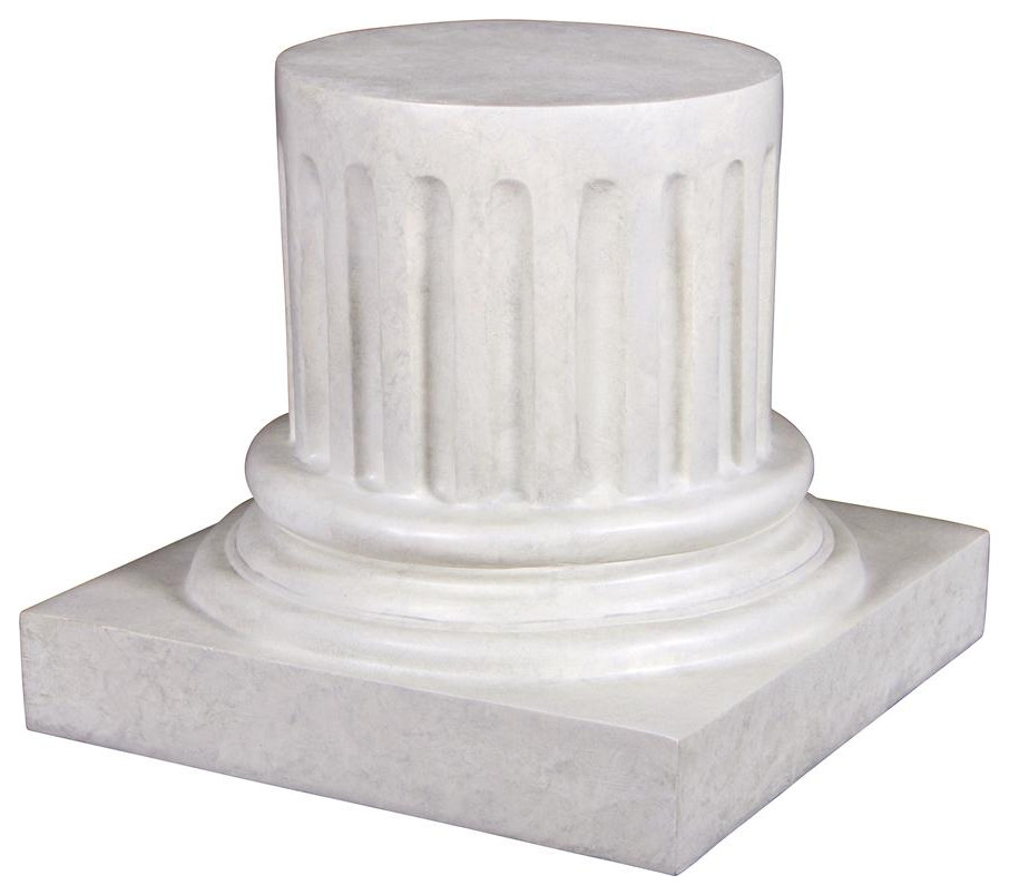 Design Toscano Roman Column Plinth: Medium - Traditional - Garden ...