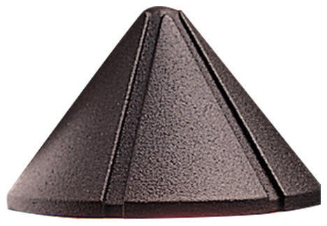 Six Groove Deck 1-Light 12V, Textured Architectural Bronze ...