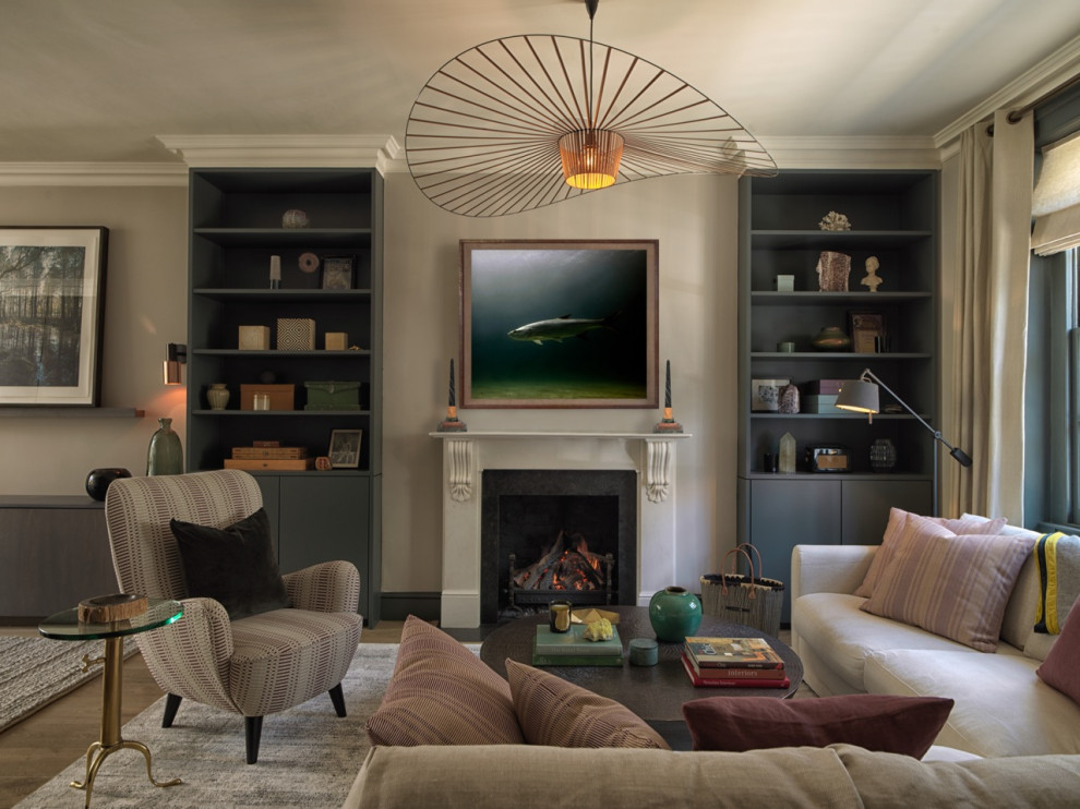 Holland Park Family House - Rustic - Living Room - London - by HELM ...