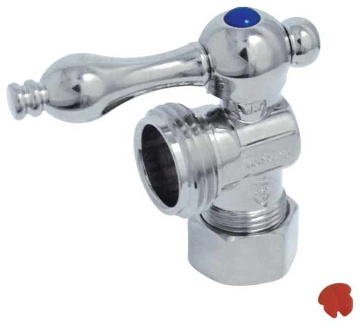 Vintage Angle Stop with 5/8" OD Compression x 3/4" Hose Thread ...