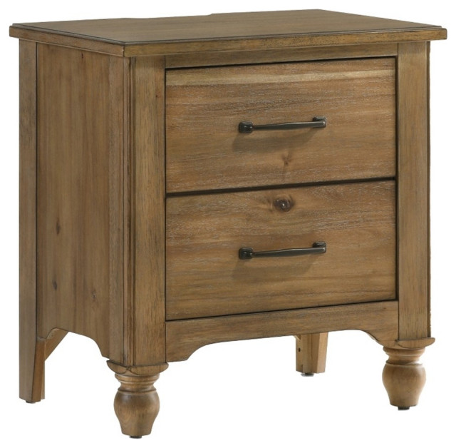 Westwood Design Highland Wood Night stand with Recharging Outlet in ...
