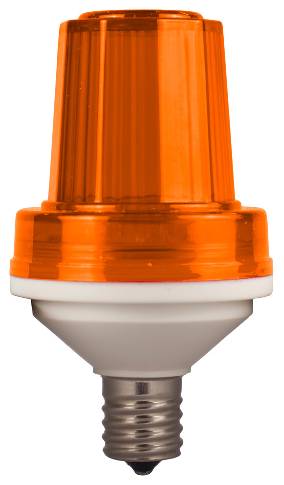 C9 Strobe / Orange LED Bulb - Contemporary - Led Bulbs - by Queens of ...