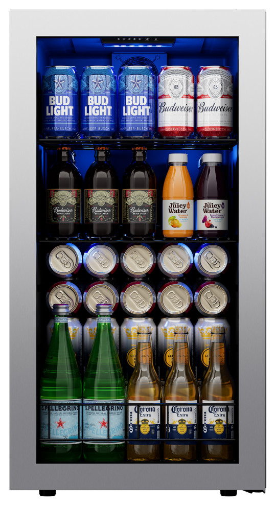 Ca'Lefort beverage refrigerator cooler Built-In 120 Cans - Eclectic ...