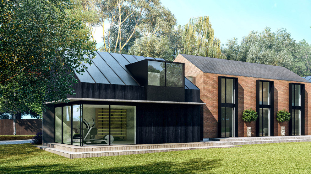 Contemporary Family Country Home Bungalow/ Barn Redevelopment ...
