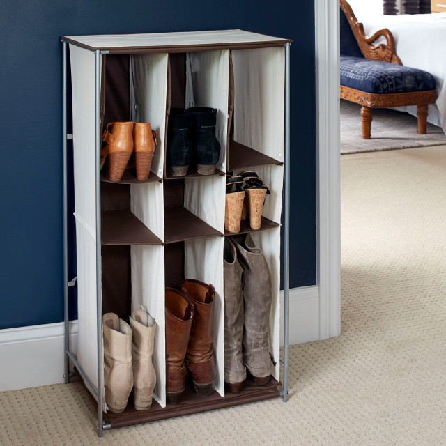 Transformer Boot and Shoe Organizer Rack - Transitional - Shoe Storage ...