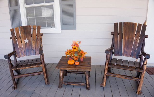 Char-Log Rocker, Single - Rustic - Rocking Chairs - by Leigh Country ...