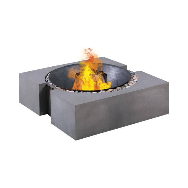 Volcano Fire Pit - Transitional - Fire Pits - by HedgeApple | Houzz