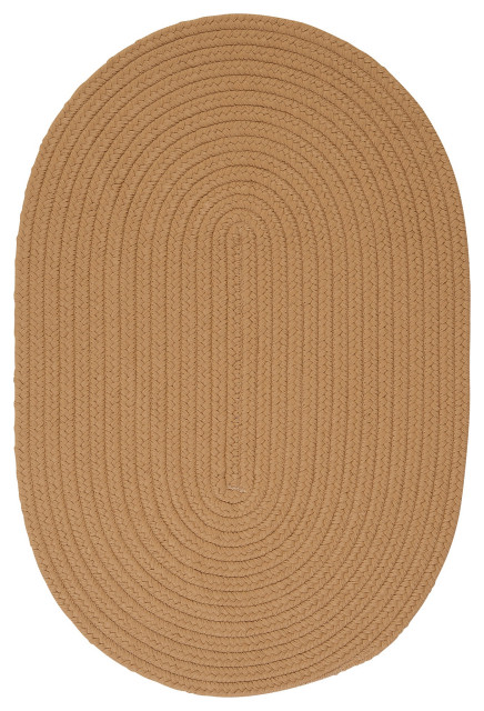 Boca Raton - Topaz 7' round, Round, Braided - Contemporary - Outdoor ...