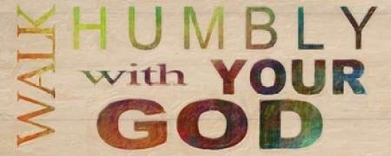 WALK HUMBLY Poster Print by Taylor Greene - Item # VARPDXTGPL064B, 24 x ...