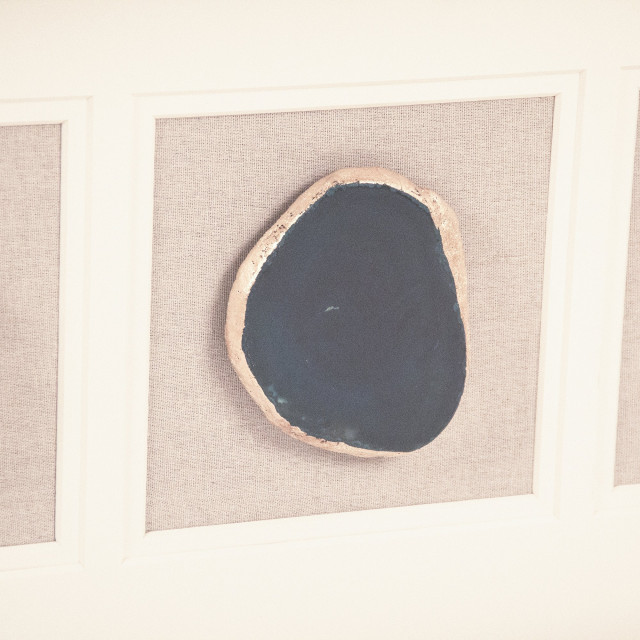 Three Blue Geode Wall Art - Contemporary - Wall Accents - by Hudson ...