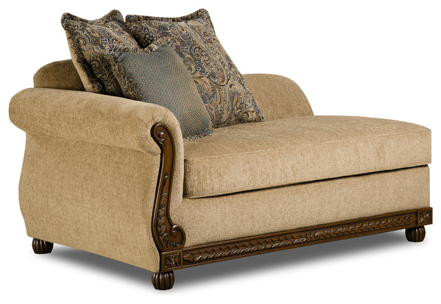 Traditional Indoor Chaise Lounge Chairs