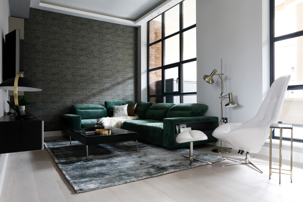 Long Island Loft - Contemporary - Living Room - London - by BB Interiors London | Houzz UK
