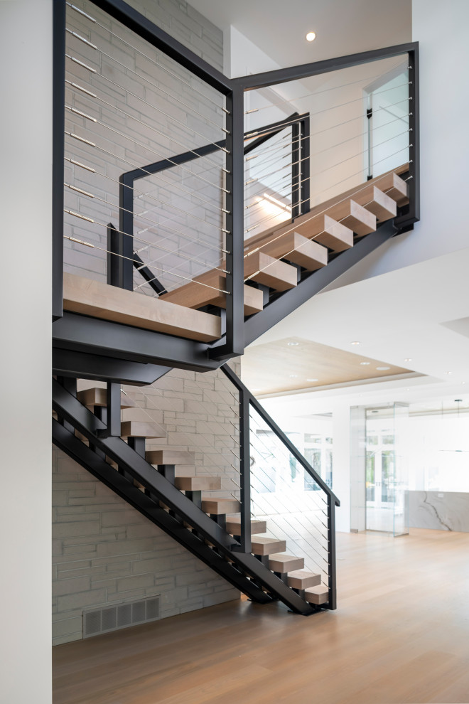 Cable Railing - Contemporáneo - Escalera - Vancouver - de Bezdan ...