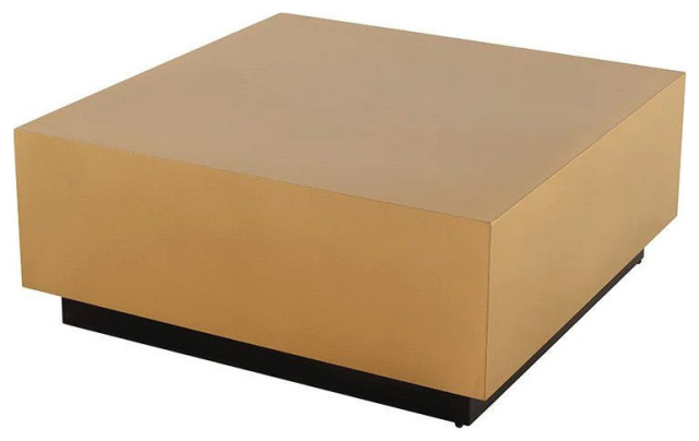 Mattea Gold Coffee Table - Contemporary - Coffee Tables - by V.S.D ...