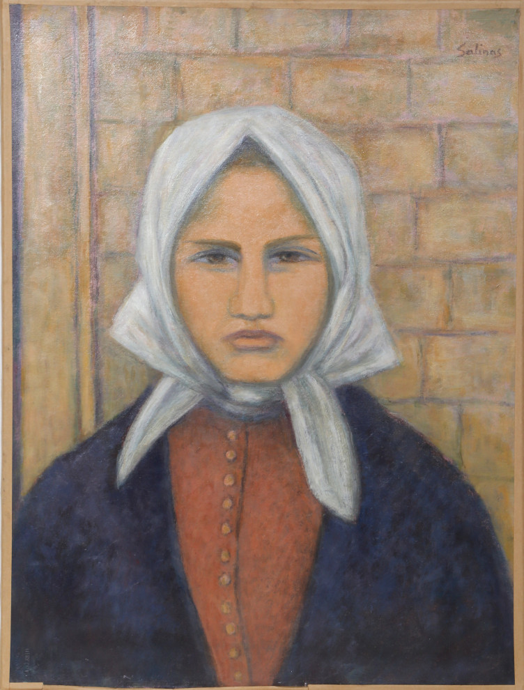 Slavonic Young Woman, 991 from the Ellis Island Series, Laurent Marcel ...