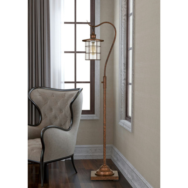 Rust Metal Silverton, Floor Lamp - Industrial - Floor Lamps - by ...