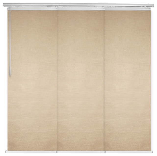 Osweald 3-Panel Track Extendable Vertical Blinds 36-66"W, 116" H ...