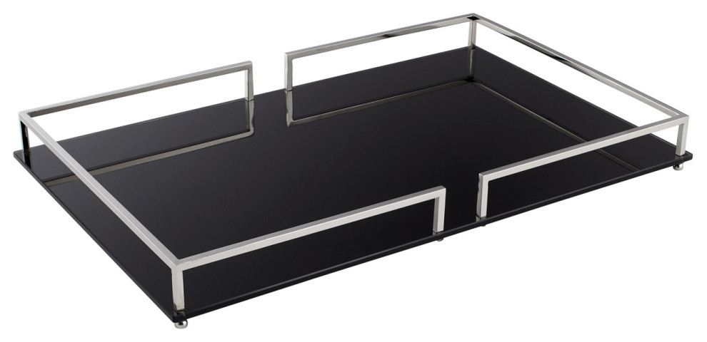 Cyan Design 08672 Small Contempo Noir Tray - Contemporary - Serving ...