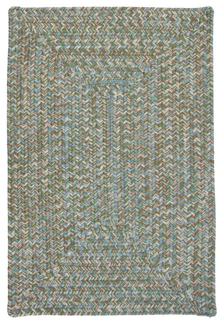 Corsica - Seagrass 12' square, Square, Braided - Contemporary - Outdoor ...