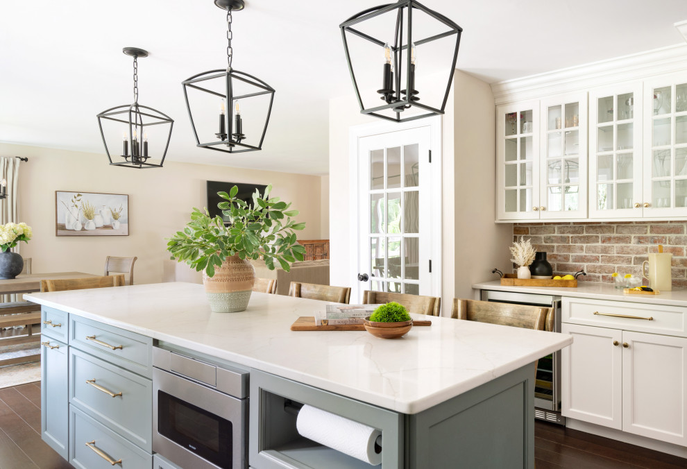 FOR THE LOVE OF BRICK - Farmhouse - Kitchen - Philadelphia - by AKD ...